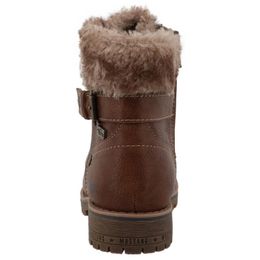 Mustang Shoes Kinder Winterstiefel &raquo;Matilde&laquo; Oudoorboots, Schn&uuml;rstiefel mit Warmfutter braun 33