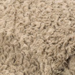 buttinette Pl&uuml;schstoff, taupe