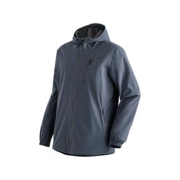 Maier Sports Herren Outdoorjacke &raquo;ArorA Loop M&laquo; Herren Jacke wasserdicht, Funktionsjacke 3 Taschen au&szlig;en + Innentasche blau 52