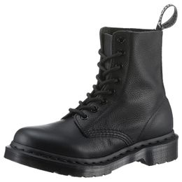 Schn&uuml;rboots Dr. Martens "1460 Pascal Mono", Damen, Gr. 36, schwarz (schwarz, mono), Leder, Schuhe Schn&uuml;rboots, Schn&uuml;rschuh, Festival, Stiefelette mit praktischer Schn&uuml;rung