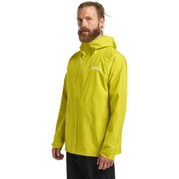 Outdoorjacke Jack Wolfskin "PRELIGHT 2.5L LT JKT M", Herren, Gr. S (48), gr&uuml;n (chartreuse), Obermaterial: 100% Polyester. Futter: 100% Polyester, Jacken Outdoorjacke