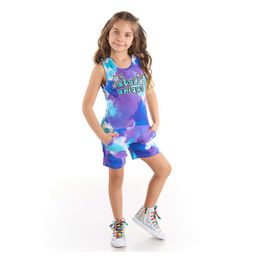 Denokids Jumpsuit "Tie-Dye" in Blau - 82% | Gr&ouml;&szlig;e 110 | Kinderhosen