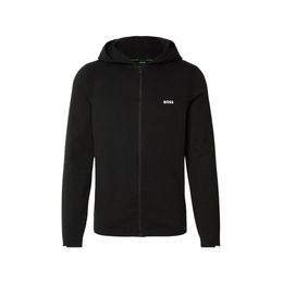 BOSS Zip-Up Hoodie 'Ever-X' male Black size M