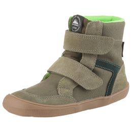 Naturino Jungen Winterstiefel &raquo;BAREFOOT KODDAS VL&laquo; Klettstiefel mit Wollfutter, Gr&ouml;&szlig;enschablone zum Download gr&uuml;n 27