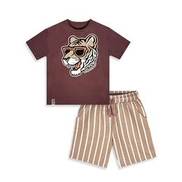Denokids 2tlg. Outfit in Braun/ Beige - 64% | Gr&ouml;&szlig;e 140 | Kinder-oberteile