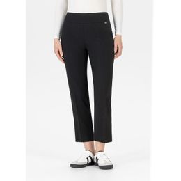 Stehmann Damen 7/8-Hose &raquo;Ina&laquo; Straight Fit, mit seitlichen Schlitzen schwarz 38, N-Gr