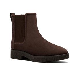 Clarks Damen Chelseaboots &raquo;Nella Top&laquo; Stiefelette mit weicher Lederinnensohle 40