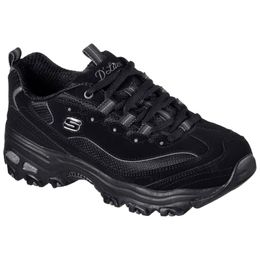 Skechers Damen Sneaker &raquo;D ́Lites - Biggest Fan&laquo; Freizeitschuh, Halbschuh, Schn&uuml;rschuh im trendigen Chunky-Style grau 36