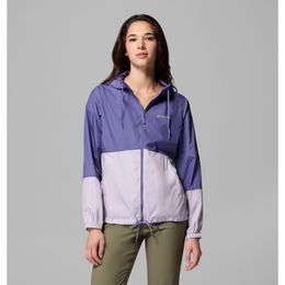 Columbia Damen Windbreaker mit Kapuze f&uuml;r Wandern, Trekking und Laufen, mit Kapuze und Kordelzug L (42/44)