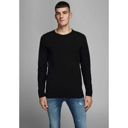 Jack & Jones Jack & Jones Herren Longsleeve &raquo;BASIC TEE&laquo; schwarz S