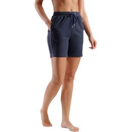 feel good Damen Hose kurz marine-wei&szlig; Gr&ouml;&szlig;e 44/46