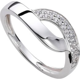 CR&Eacute;ATION L Damen Ring Silber 925 Gr&ouml;&szlig;e 21