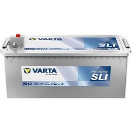 Varta Starterbatterie PROMOTIVE SLI 12 V, 180 Ah, 1400 A 680011140K182 12V 180Ah 1.400A f&uuml;r IVECO DAF MAN 93162331 93162332 1526996