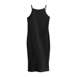 next Kleid Damen Gr&ouml;&szlig;e 46 schwarz Sommerkleid