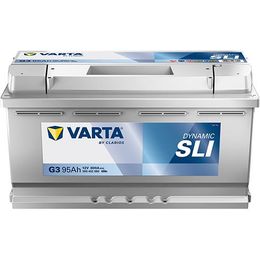 Varta Starterbatterie DYNAMIC SLI 12 V, 95 Ah, 800 A 595402080K262 12V 95Ah 800A f&uuml;r SKODA VW SEAT PEUGEOT LAND ROVER FIAT / LANCIA AUDI LAMBORGHINI T