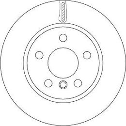 TRW Bremsscheibe DF6799 vorne rechts links bel&uuml;ftet 280mm f&uuml;r MINI BMW 6799347 6866295 34116866295