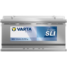 Varta Starterbatterie DYNAMIC SLI 12 V, 100 Ah, 830 A 600402083K262 12V 100Ah 830A f&uuml;r MITSUBISHI VW ASTON MARTIN PEUGEOT LAND ROVER AUDI IVECO DAF ME