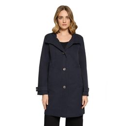 Sommerjacke Betty Barclay "Damen mit Kragen", Damen, Gr. 44, dunkelblau, Obermaterial: 62% Baumwolle, 38% Polyamid. Besatz: 100% Polyester, gerade, Jacken