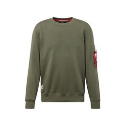Alpha Industries Sweatshirt male Green size 3XL
