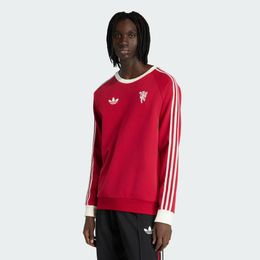 adidas Performance Sportsweatshirt 'Manchester United Originals' Herren Gr&ouml;&szlig;e XXXL rot / wei&szlig;