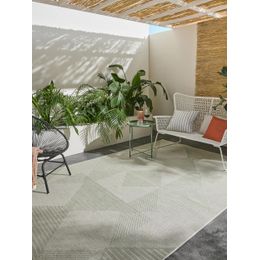 benuta Nest In- & Outdoor-Teppich Bronco Mint 80x150 cm - Teppich f&uuml;r Balkon, Terrasse & Garten