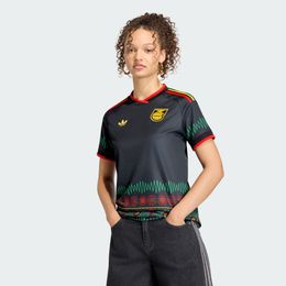 adidas Performance Trikot 'Jamaika 26 x Bob Marley' Damen Gr&ouml;&szlig;e L gelb / gr&uuml;n / rot / schwarz