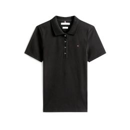 Tommy Hilfiger Poloshirt '1985' Damen Gr&ouml;&szlig;e S schwarz