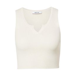 ABOUT YOU Knitted Top 'Line' female White size 34