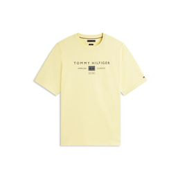 Tommy Hilfiger Big & Tall Tommy Hilfiger Big & Tall Shirt 'BRAND LOVE' male Yellow size 5XLT