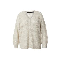 Vero Moda Curve Knit Cardigan 'VMCLeilani' female Beige size 48/50