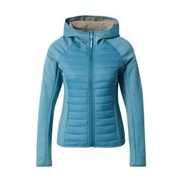 Lake View Jacke 'Flora' Damen Gr&ouml;&szlig;e XS neonblau / blaumeliert