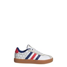 adidas Sportswear Sneaker 'VL Court 3.0' Jungen Gr&ouml;&szlig;e 31.5 dunkelblau / hellgrau / rot / wei&szlig;
