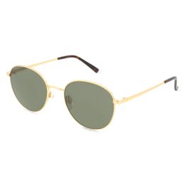 Fielmann BD 600 SUN CL BO | Unisex-Sonnenbrille | Fassung: Vollrand, Panto, Edelstahl, Gelbgold Gl&auml;nzend | Glasfarbe: G15