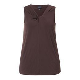 Ulla Popken Top Damen Gr&ouml;&szlig;e M/L schoko