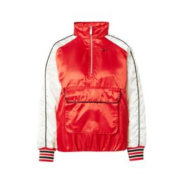 Nike Sportswear Jacke 'STREET' Damen Gr&ouml;&szlig;e XL rot / schwarz / offwhite Sommerjacke