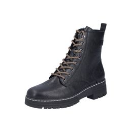 Rieker Schn&uuml;rstiefelette Damen Gr&ouml;&szlig;e 43 schwarz Winterschuhe
