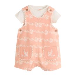 next Set girl size 86 Orange / White