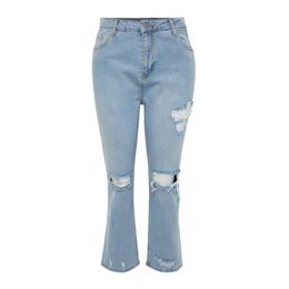 Trendyol Curve Jeans Damen Gr&ouml;&szlig;e 41/42 hellblau