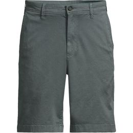 LANDS' END Slim Fit Chino-Shorts, Herren,  Gr&uuml;n, by Lands' End