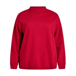 ZIZZI Sweatshirt 'Rikke' Damen Gr&ouml;&szlig;e 9XL/10XL rot