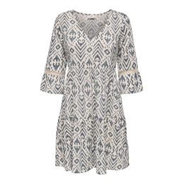 JDY Kleid 'JDYDora Dodo' Damen Gr&ouml;&szlig;e 38 navy / wei&szlig; Sommerkleid