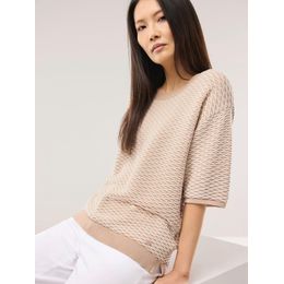 Walbusch Pullover in Bicolor-Optik