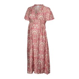 MAMALICIOUS Umstand Kleid Damen Gr&ouml;&szlig;e 40 beige / sand / altrosa Sommerkleid