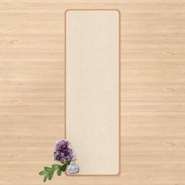 Bilderwelten Yogamatte Kork Unifarben beige Training Sportmatte - Kaschmir - Gymnastik rutschfest