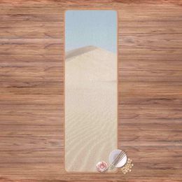 Bilderwelten Yogamatte Kork Motiv beige Natur Sportmatte - Sandh&uuml;gel - W&uuml;ste rutschfest