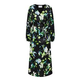 Selected Kleid 'Solaia' Damen Gr&ouml;&szlig;e 34 blau / gr&uuml;n / schwarz Sommerkleid