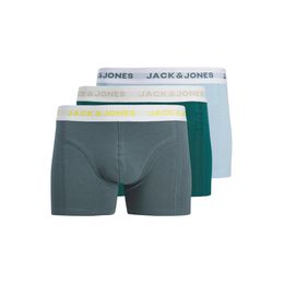 Jack & Jones Jack & Jones Boxershorts 'JACDEAN' Herren Gr&ouml;&szlig;e XS saphir / mint / tanne / wei&szlig;