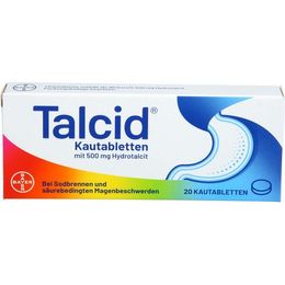 BAYER Talcid Kautabletten 20 St