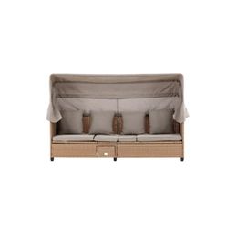ebuy24 Gartensofa Nopy Beige 200 x 60 cm | Gr.: onesize
