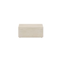 ebuy24 Gartentisch Lissabon Beige 80 x 80 cm | Gr.: onesize